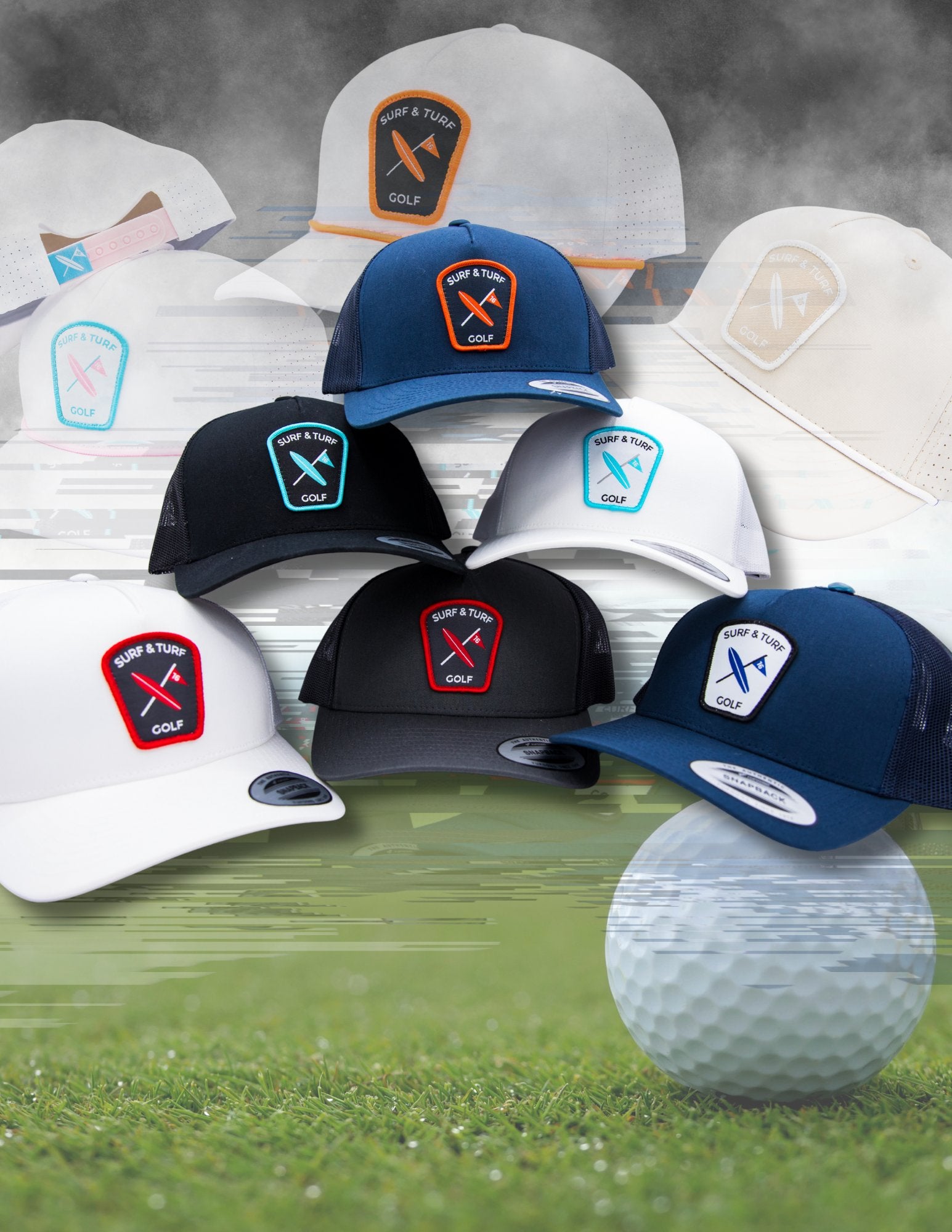 Rodney Collection – Surf & Turf Golf